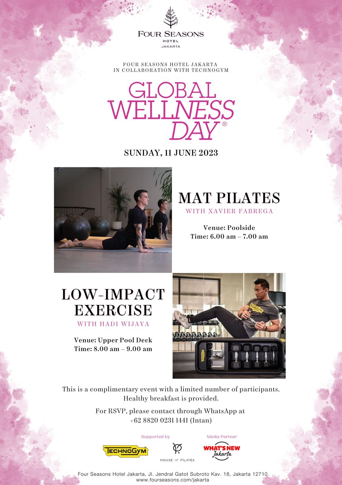 Celebrate Global Wellness Day at Four Seasons Hotel Jakarta | What's New Indonesia